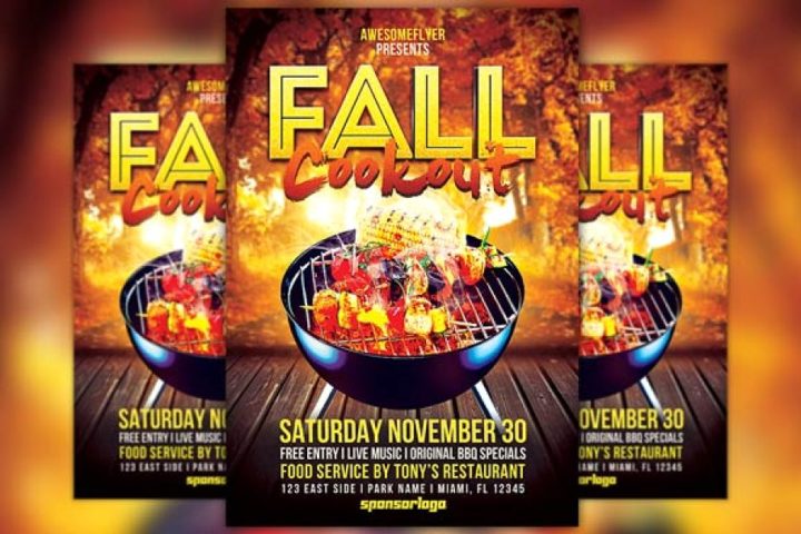 Best Barbecue Flyer Templates - GraphicMule