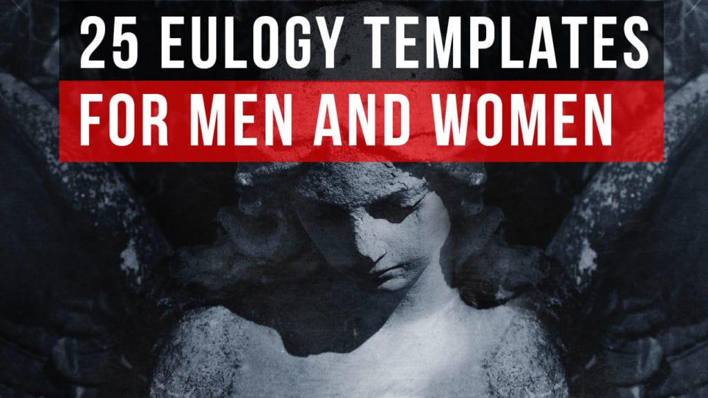 25 Eulogy Programs for Men and Women - GraphicMule